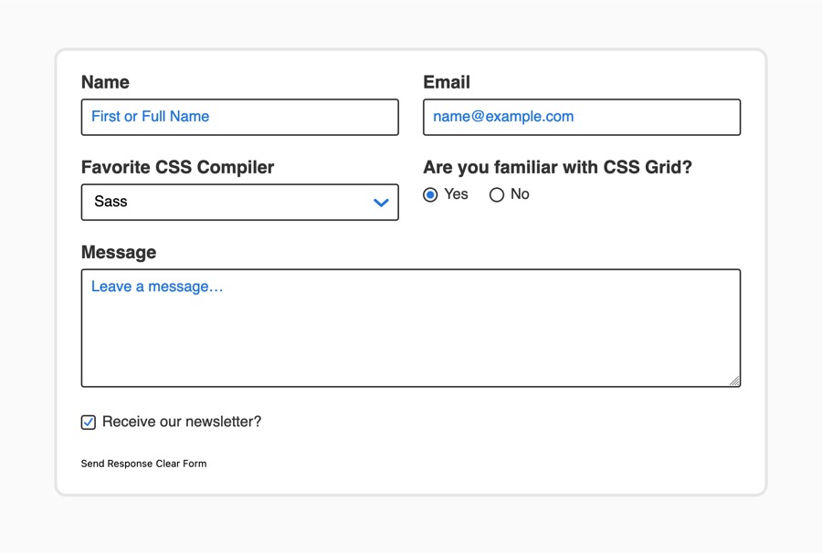 How To Style Common Form Elements With CSS DigitalOcean 2023 