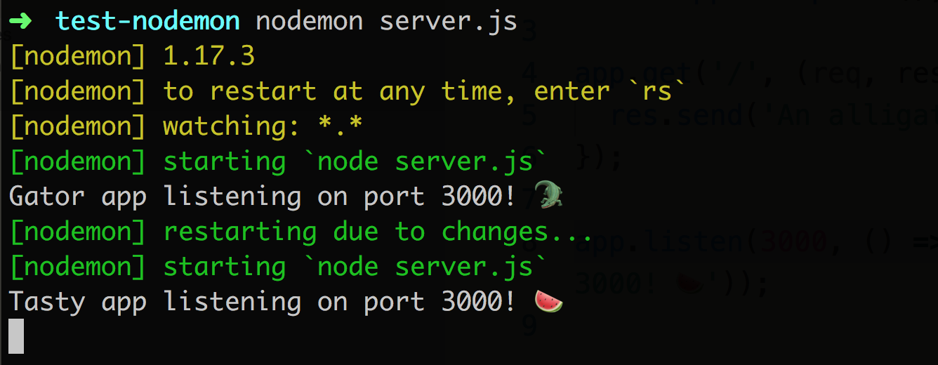 Restart Your Node.js Apps Automatically Using nodemon | DigitalOcean
