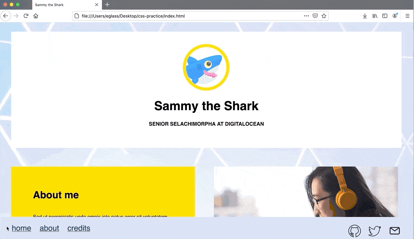 How To Create A Static Footer With HTML And CSS Section 7 DigitalOcean 2022 