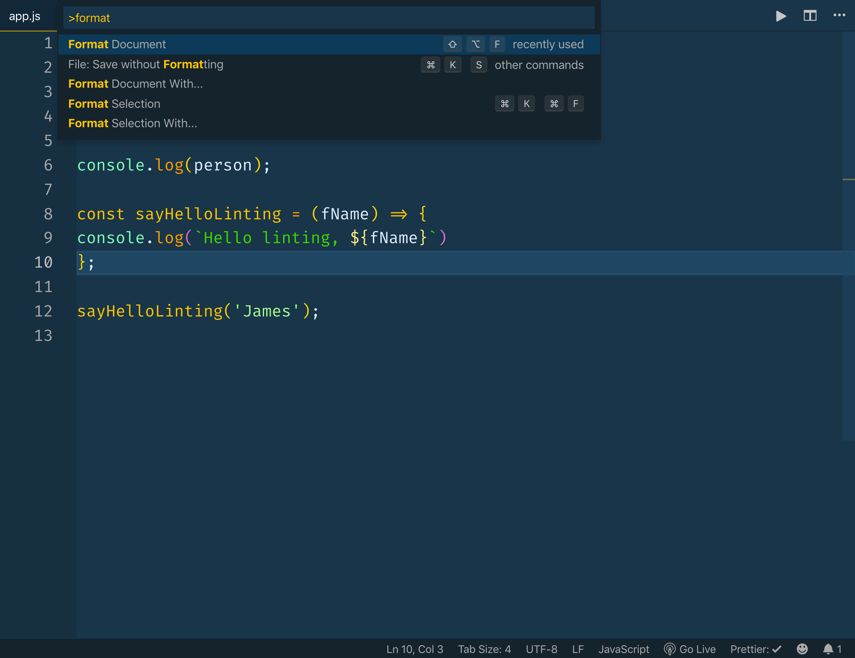 How To Format Code With Prettier In Visual Studio Code DigitalOcean